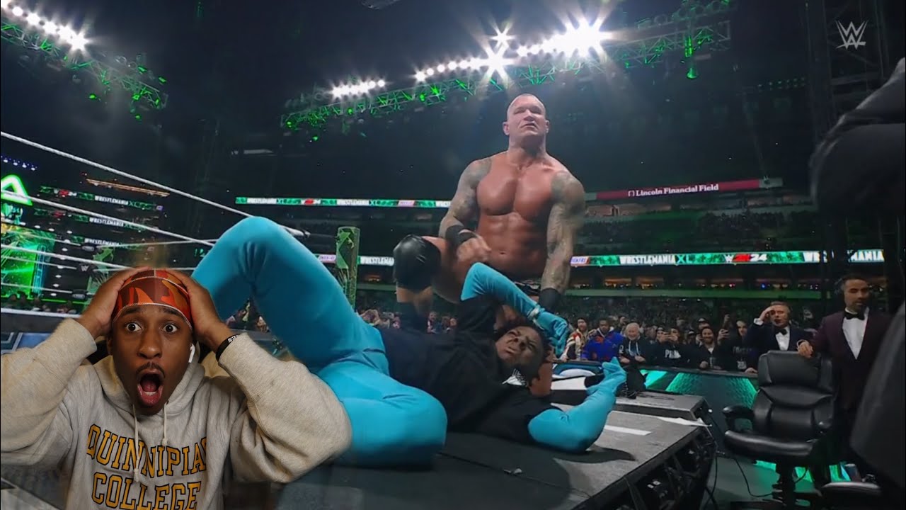 ISHOWSPEED at WWE WRESTLEMANIA (REACTION) *he got RKO'd - YouTube