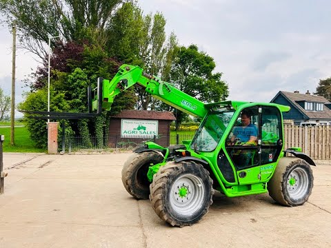 MERLO P32.6 4WD TELEHANDLER*YEAR 2010, AG SPEC* C/W PICK UP HITCH - YouTube