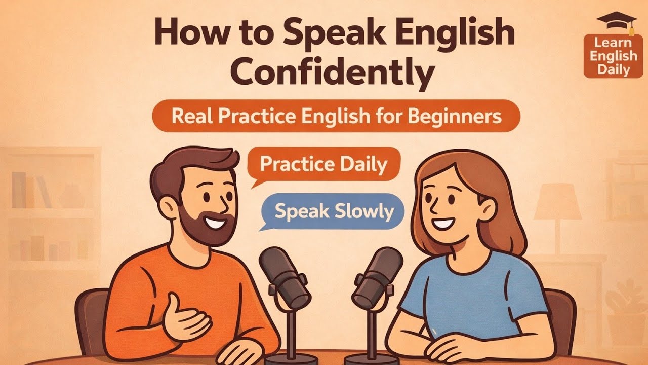 Build English Speaking Confidence | Daily Practice in Simple English ...