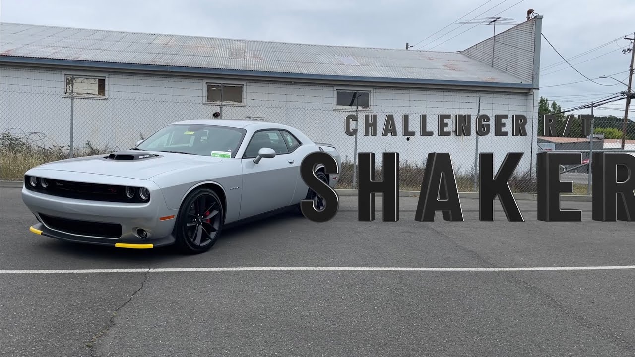 ‘22 R/T Challenger Shaker package in Triple Nickel Silver - YouTube