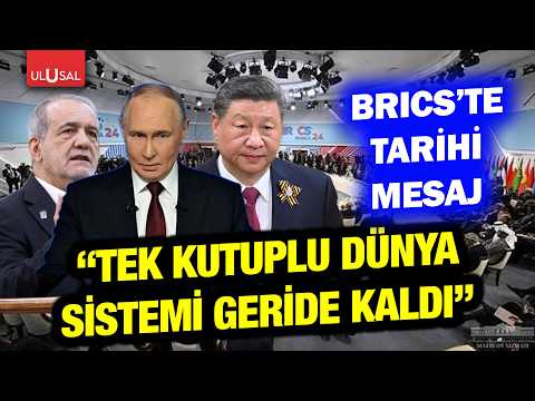 BRICS Zirvesi'nde tarihi mesaj! Rusya Lideri Putin: \
