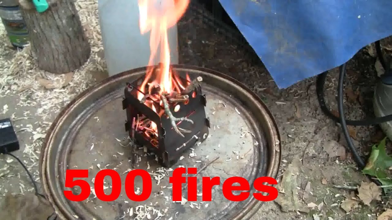 Bushcraft breakfast | Cooking on a twig stove - YouTube