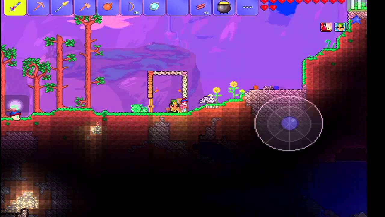 terraria ipad ep 1 - YouTube