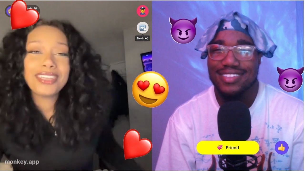 BADDIES IN CANADA??? ( MONKEY APP ) - YouTube