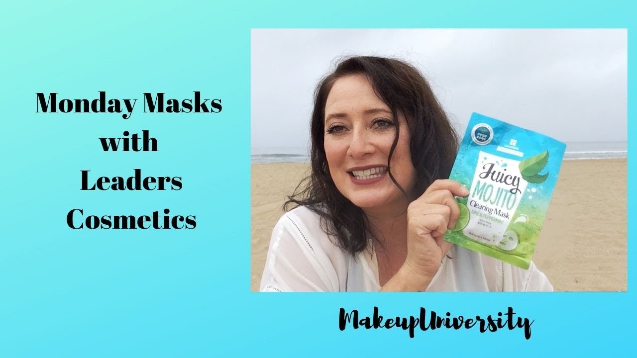 Monday Masks with Leaders Cosmetics - YouTube