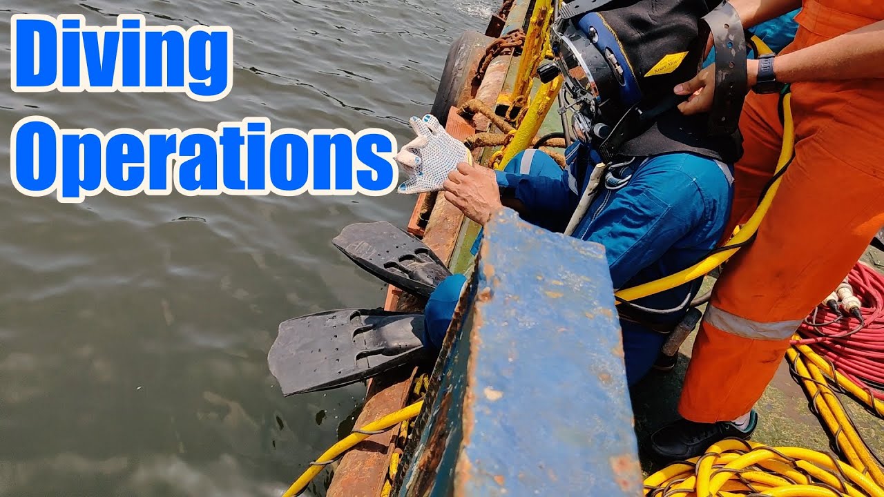Diving operation and Ships tour Waypoint #14 - YouTube