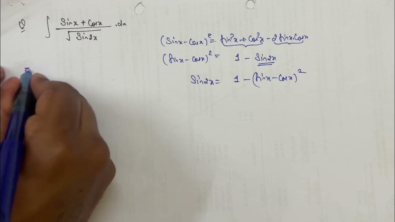 integration-of-sinx-cosx-root-sin2x-youtube