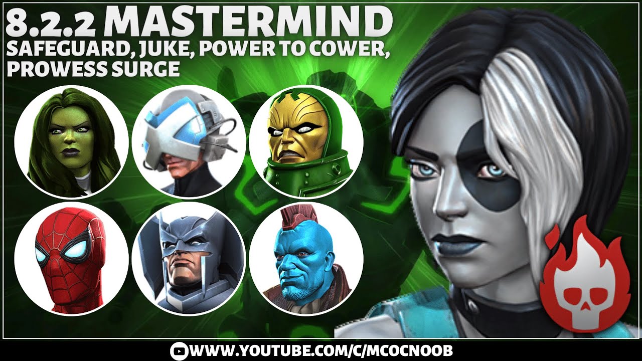 MCOC Act 8.2.2: Mastermind, Safeguard, Juke, Power to Cower, Prowess ...