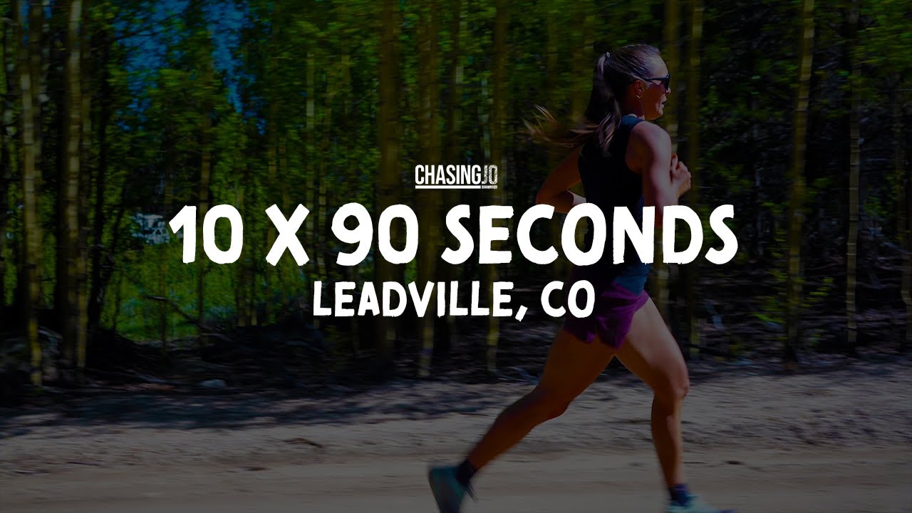 HIGH ALTITUDE TRAINING | 10 x 90 Second w/ 30 Second Kick | Running at ...