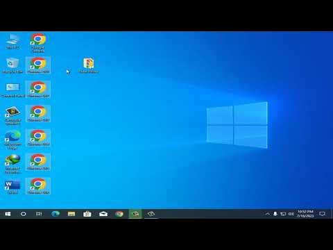 How to create multiple chrome profiles with just single click - YouTube