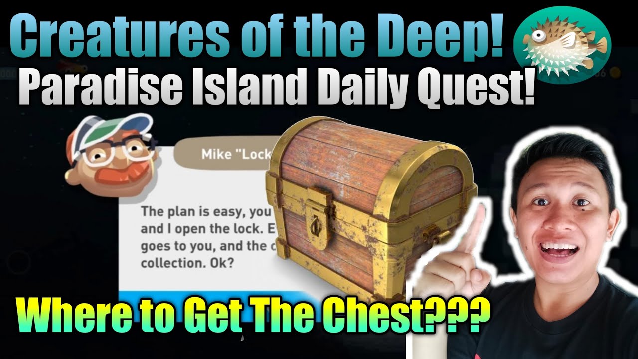 Cara Menyelesaikan Chest Quest Paradise Island Daily Quest Guide 😇 ...