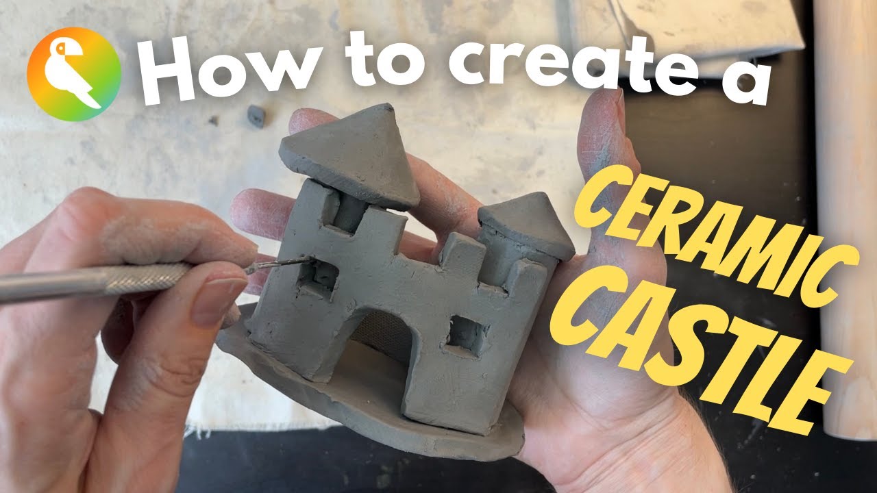 Ceramic Castle Art Lesson | For kids, teachers & parents - YouTube