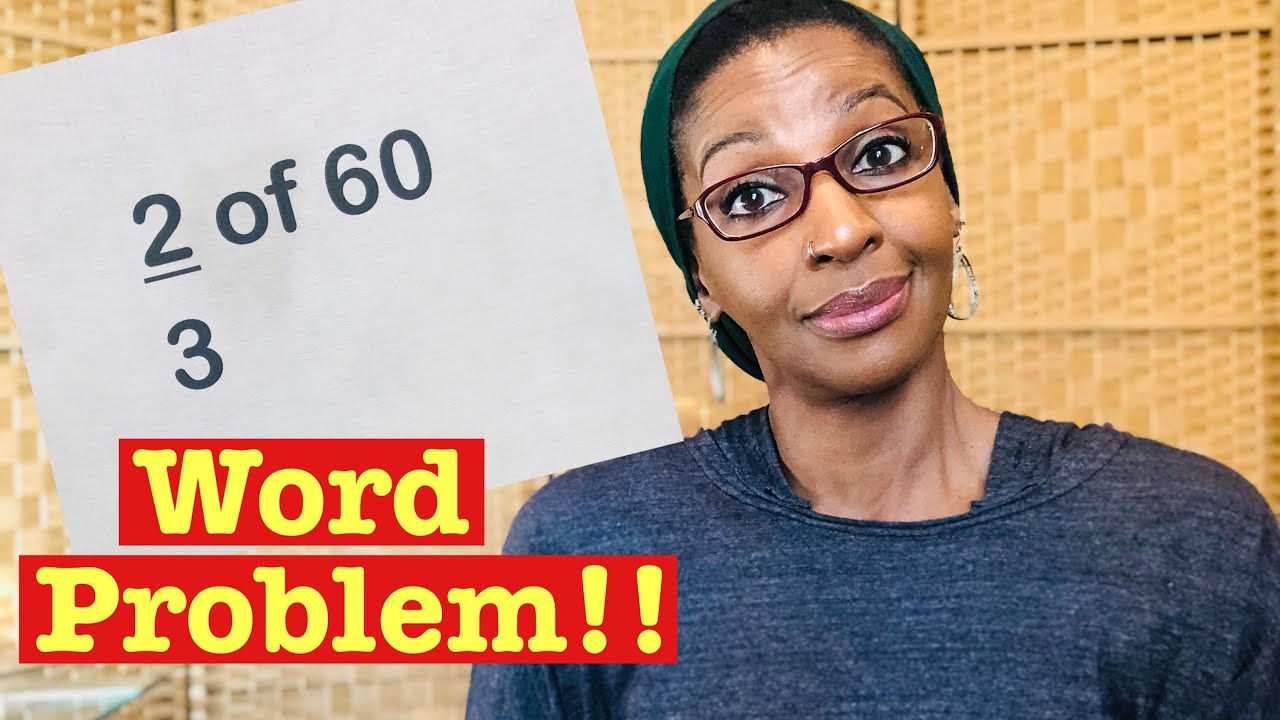 How To Solve A Fractions Word Problem Fractions Tutorial YouTube How To Solve A Fractions Word Problem Fractions Tutorial YouTube