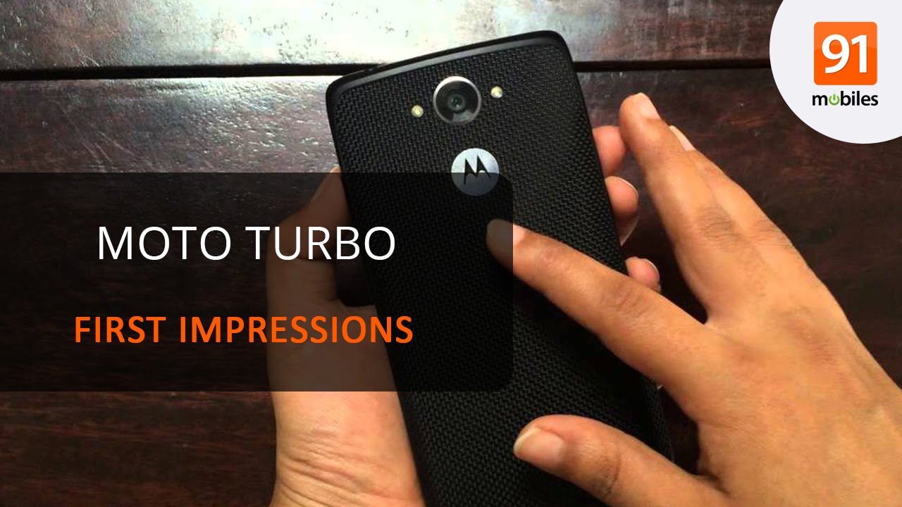 Motorola Moto Turbo: First Look | Hands on | Price - YouTube