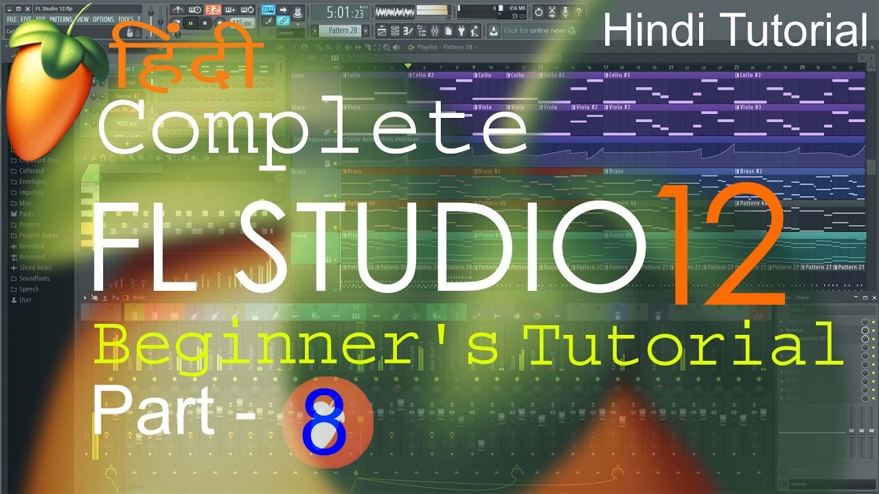 Fl Studio 12 Tutorial in HINDI --Part 8 -- VST [ Complete Beginners Training ] - YouTube