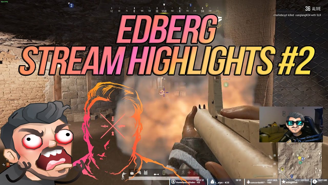 ZF Edberg Stream Highlights #2 - YouTube