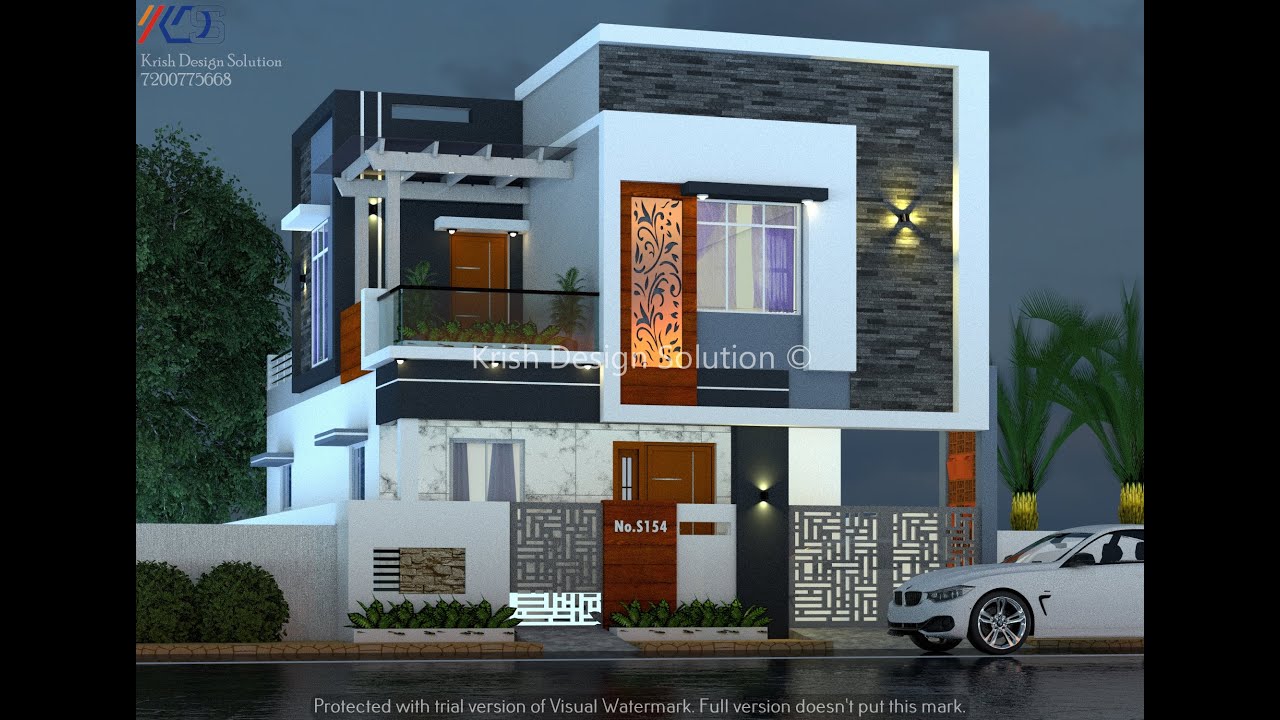 NOVEMBER MONTH ELEVATION DESIGN SUBMISSION- KRISH DESIGN SOLUTION - YouTube