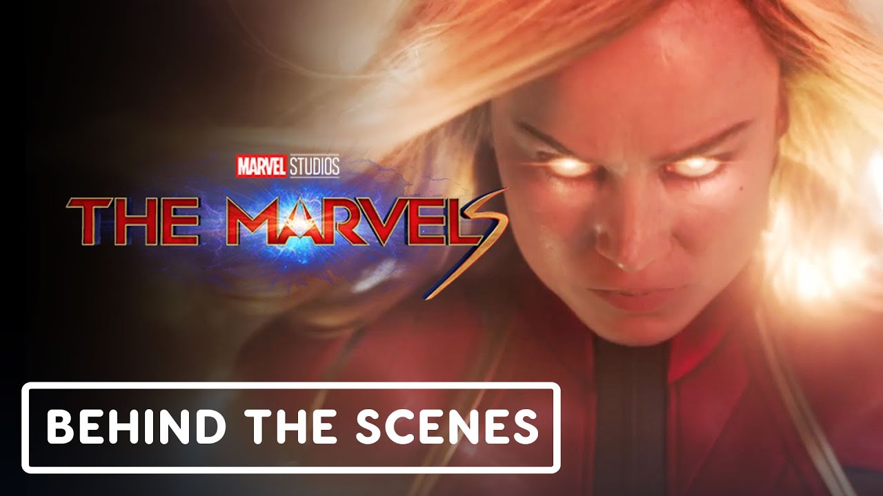 The Marvels - Official Behind the Scenes Clip (2023) Brie Larson ...