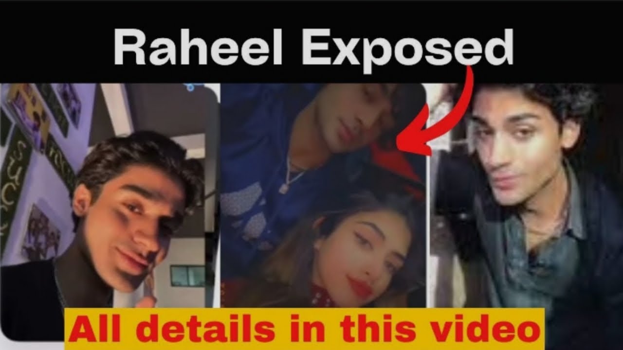 Raheel viral tiktok controversy full video || Raheel Exposed video ...