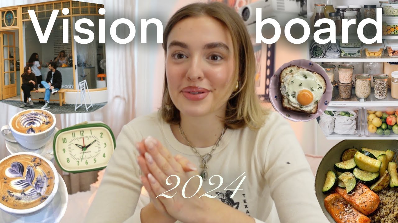 Je vous présente mon vision board 2024... - YouTube