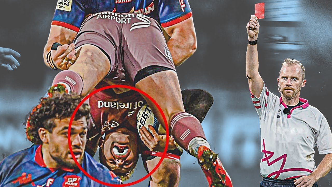 Most Deserved Rugby Red Cards 2024 | Brutal Hits Part 1 - YouTube