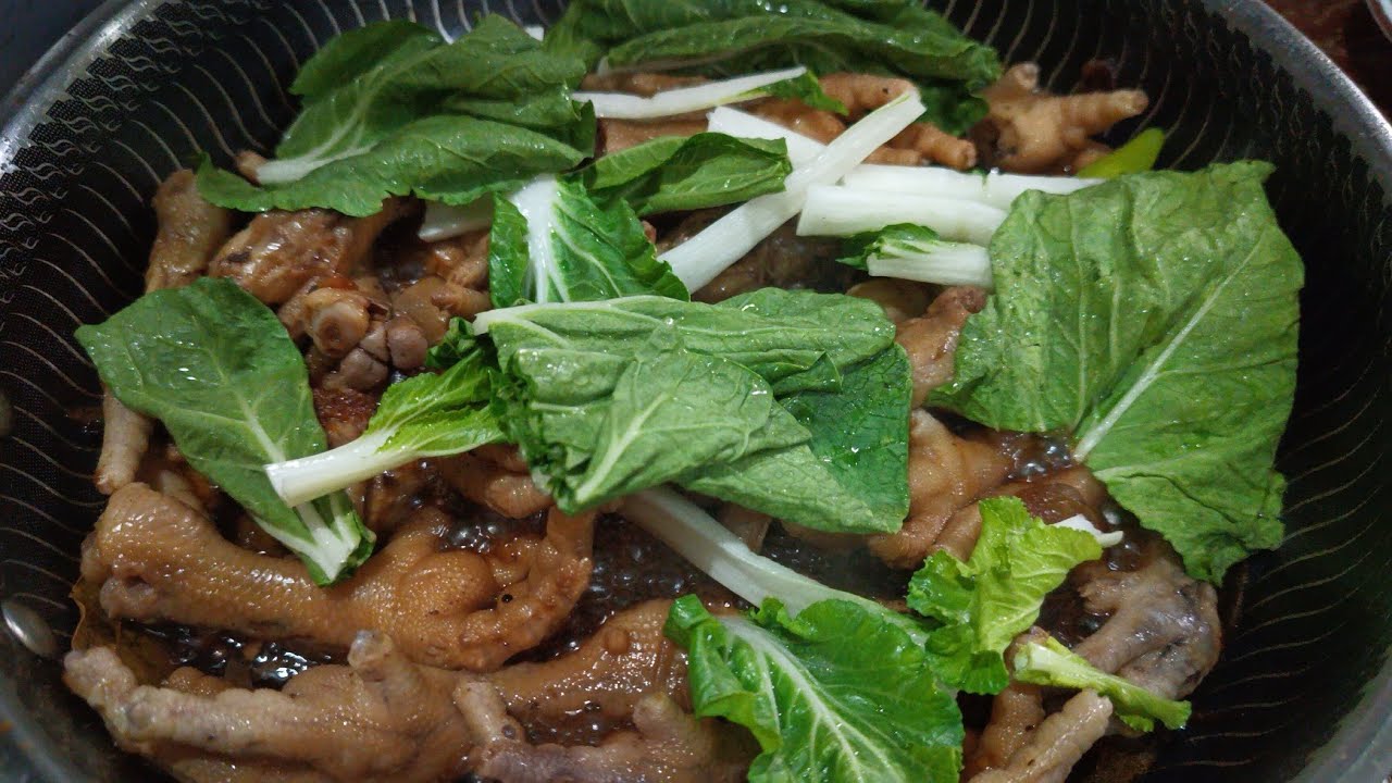 Ganitong luto naman ang gawin natin sa chicken feet at pechay - YouTube