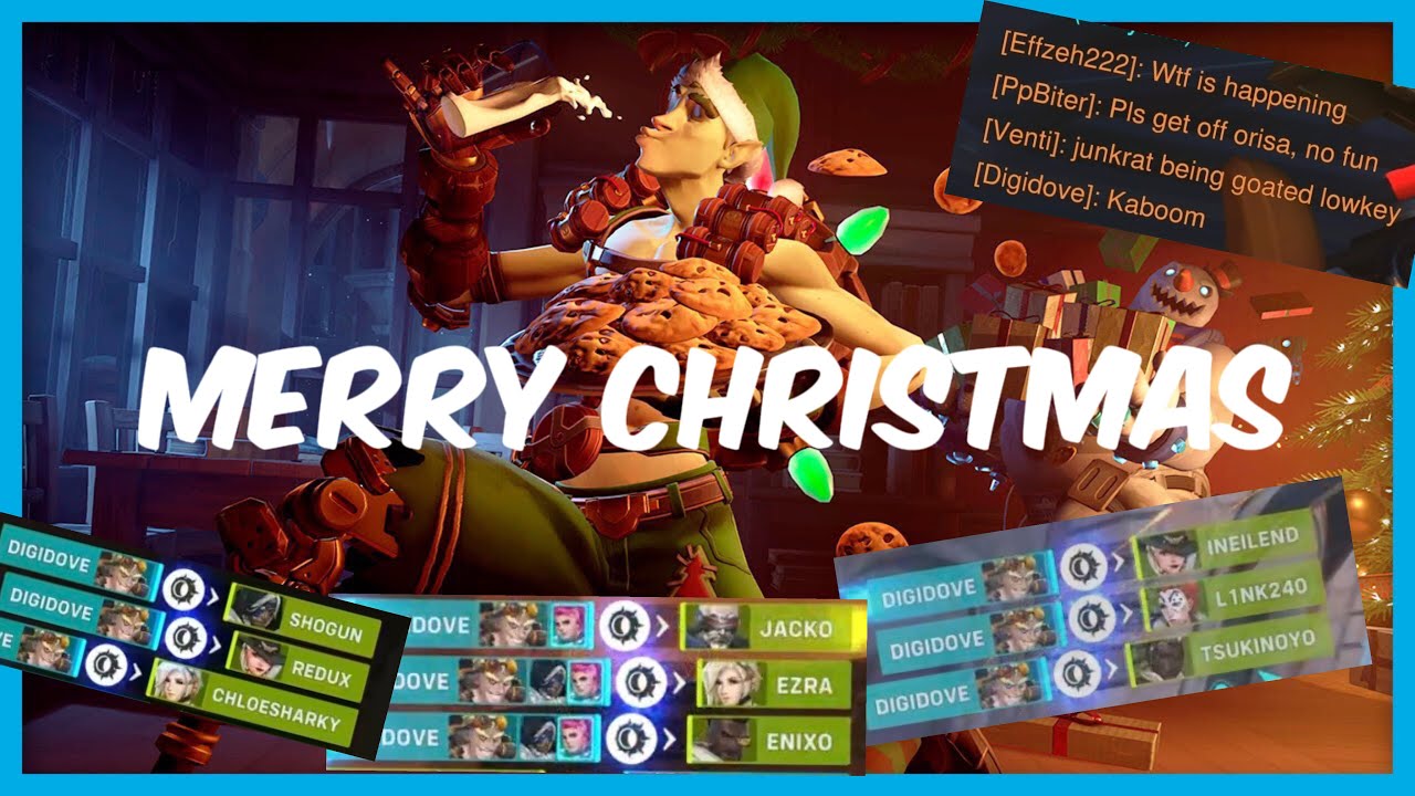 Onetricking junkrat in high diamond 3.0(christmas special) - YouTube