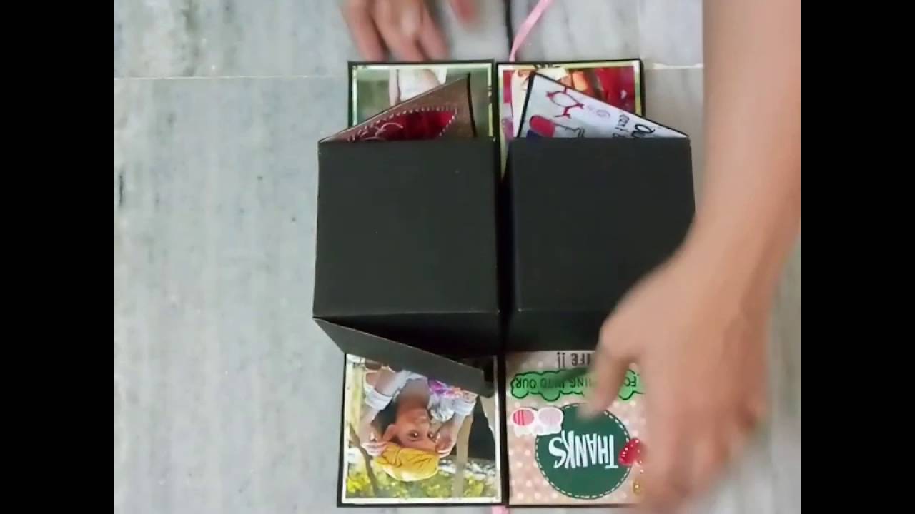 Infinity explosion box ️ - YouTube