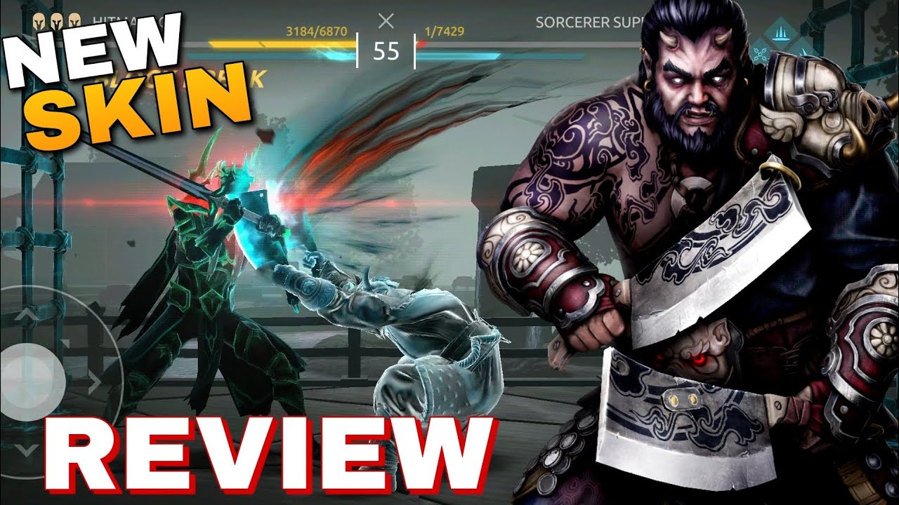 BUTCHER New skin gameplay review |shadow fight 4 arena butcher| shadow ...