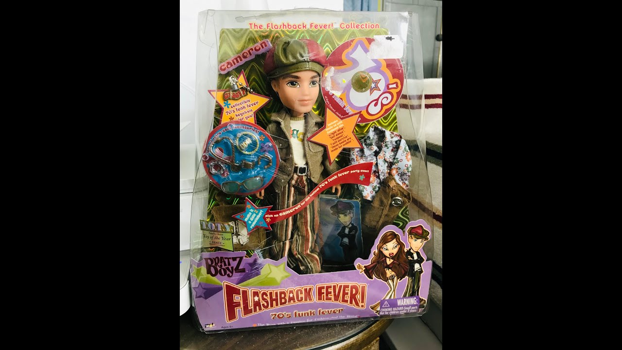 The Bratz Boyz Flashback Fever 2004 Collection Cameron 70s Funk Fever ...