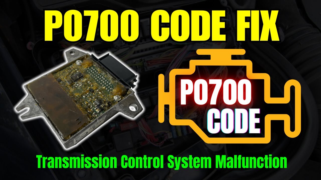 P0700 CODE FIX: Transmission Control System Malfunction || - YouTube