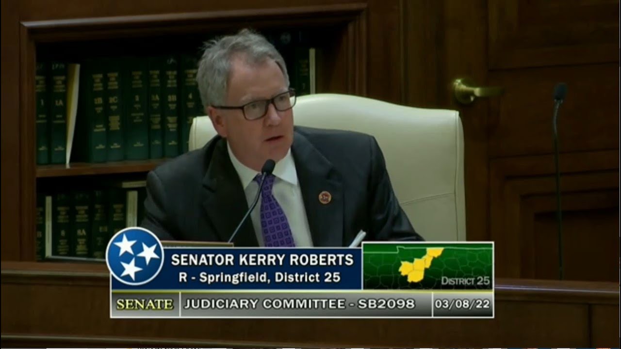 Senator Kerry Roberts on Division of Government - YouTube