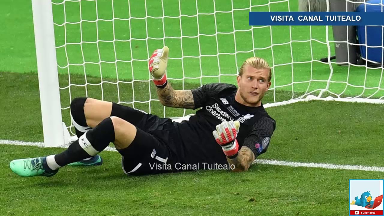 Loris Karius sufrió conmoción cerebral tras golpe de Sergio Ramos en ...