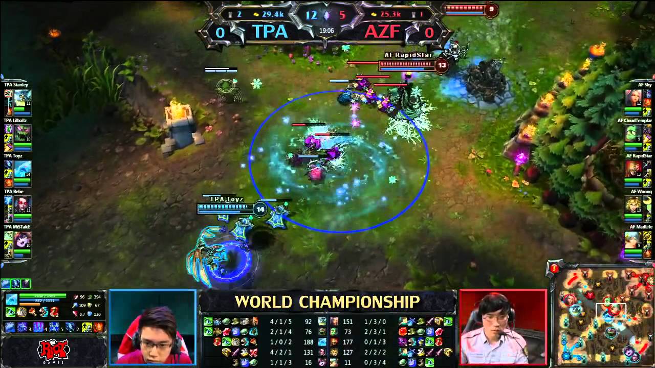Game 28 - Finals - Azubu Frost (AZF) vs Taipei Assassins (TPA) (Game 1 ...