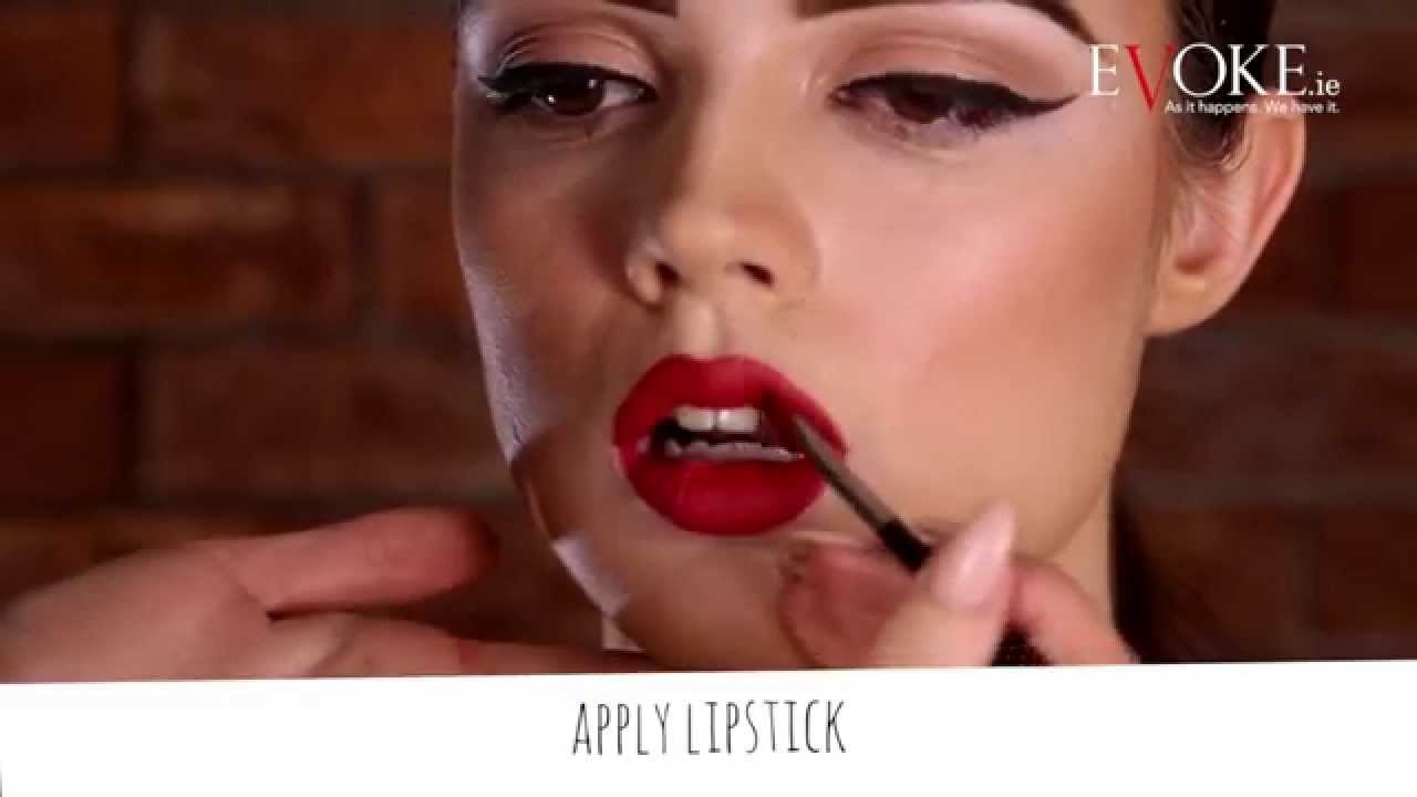 Red Lips Makeup Tutorial - YouTube