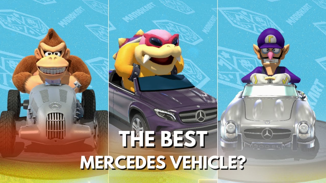 Mercedes Showdown! Mario Kart 8 Deluxe - YouTube