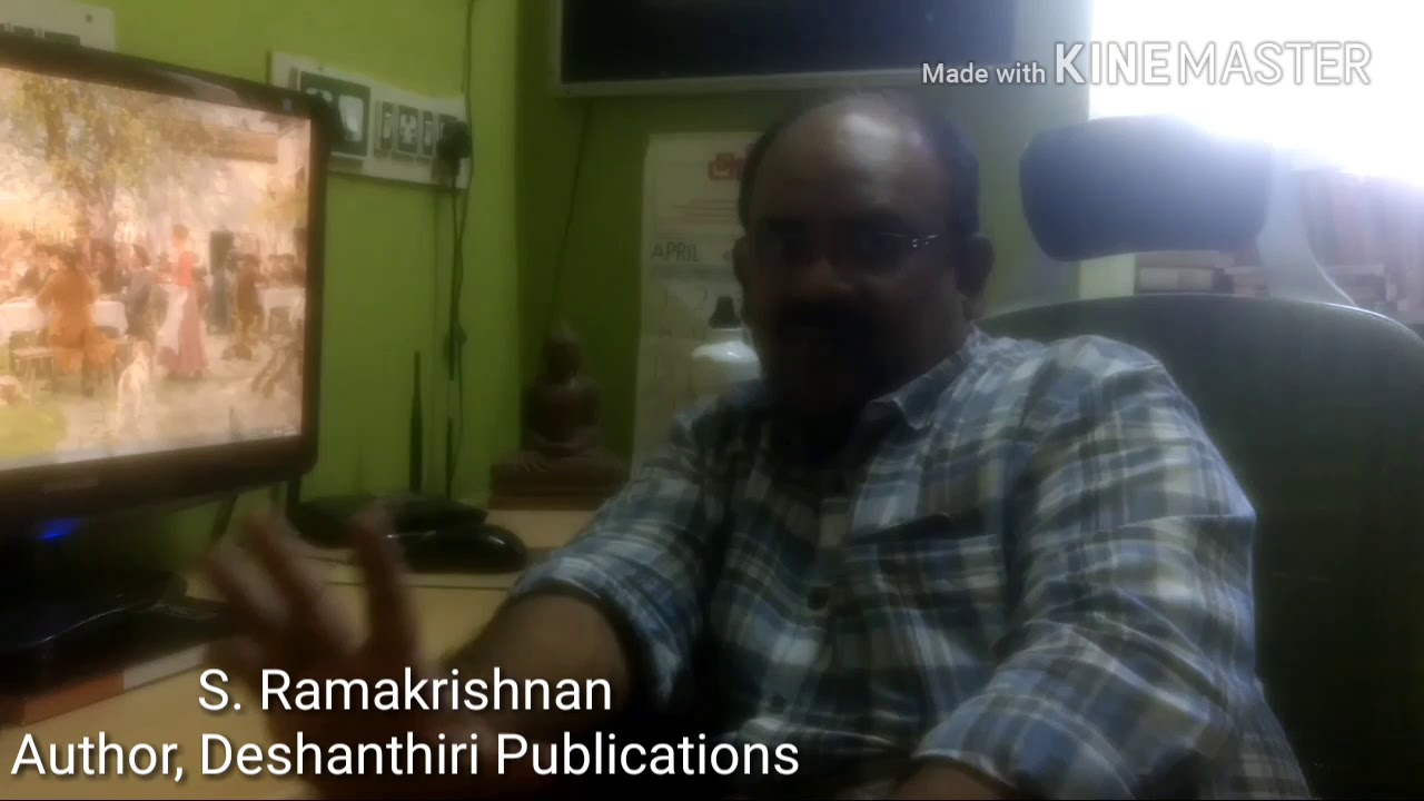 S. Ramakrishnan on Tamil Literary Publications - YouTube