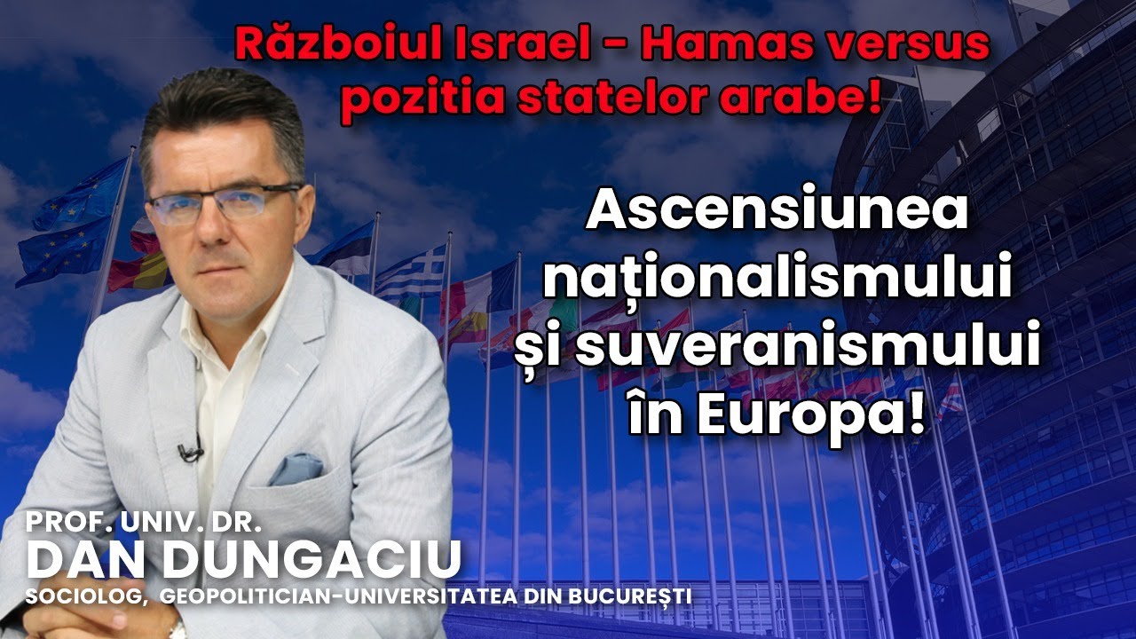 Cunoscutul sociolog prof. univ. dr. Dan Dungaciu. într-o super analiză ...