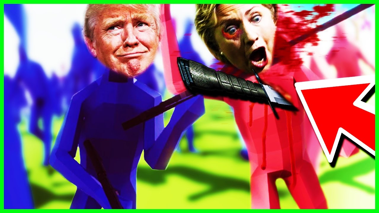 Totally Accurate Battle Simulator FUNNY MOMENTS 🌟700+ WAR! TRUMPS v ...