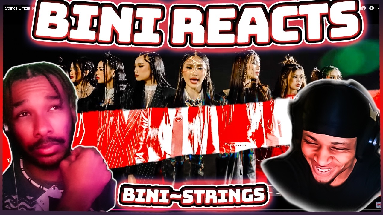 Reacting to BINI 'STRINGS' MV - YouTube