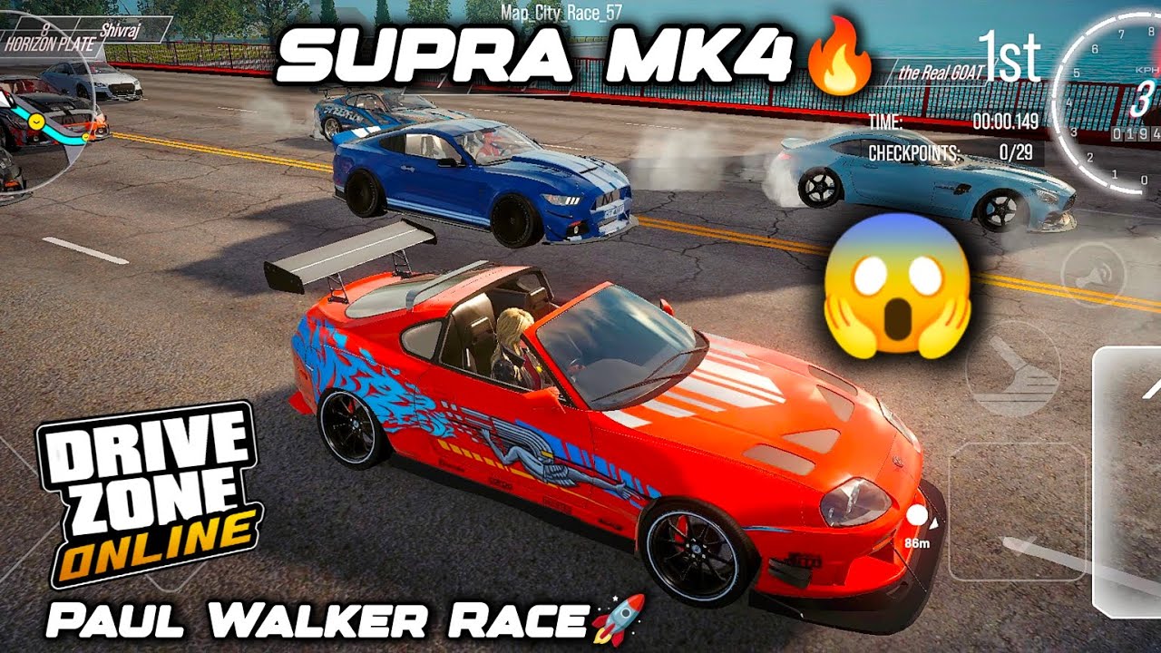 MAX SUPRA MK4🔥|| TOP Speed, Drag Racing & Build || Open World Full ...