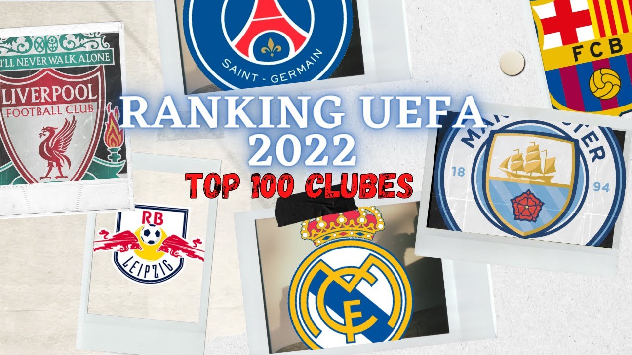 ASÍ TERMINA EL RANKING UEFA DE CLUBES EN 2022 - YouTube