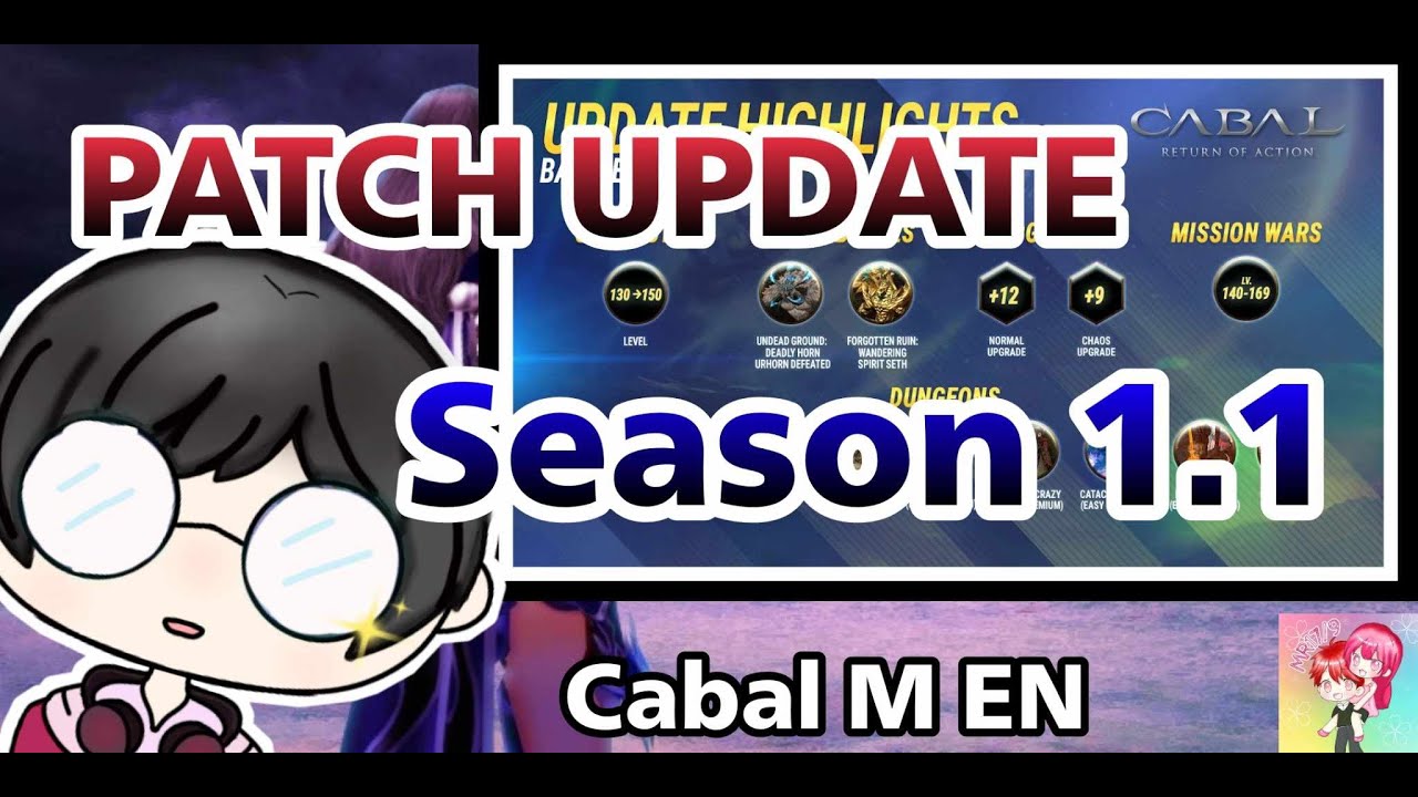 CABAL Mobile Return of Action : อัพเดทแพท Season 1.1 - YouTube