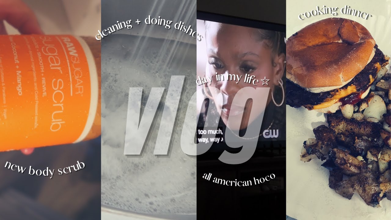 DAY IN MY LIFE VLOG 01: morning routine, cleaning + cooking | sierra ...