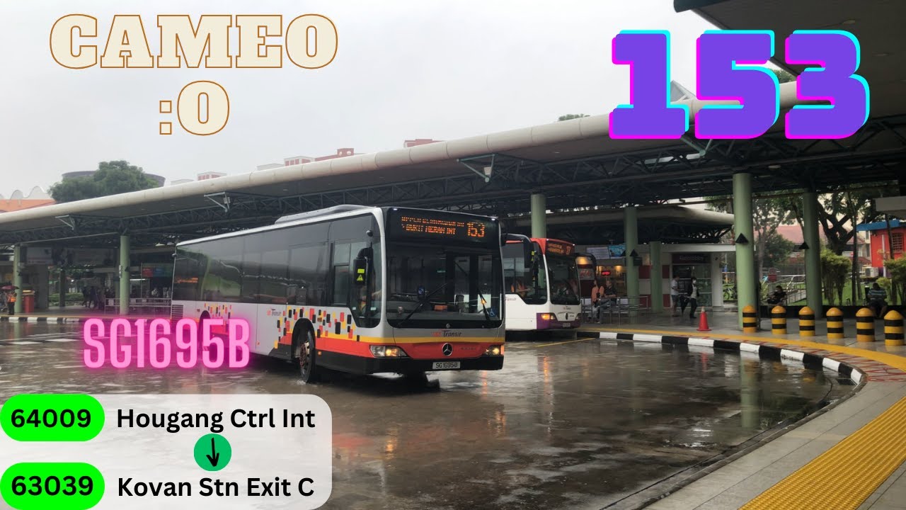 [SBST] I CAMEO I Mercedes-Benz Citaro on Svc. 153 (SG1695B) Ft ...