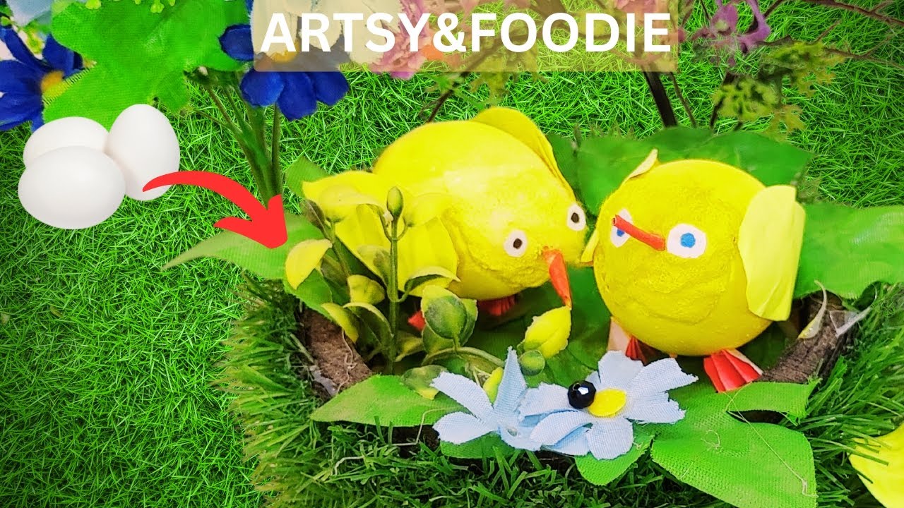 egg shell craft |DIY art and craft | 5 minute craft | easy art and ...