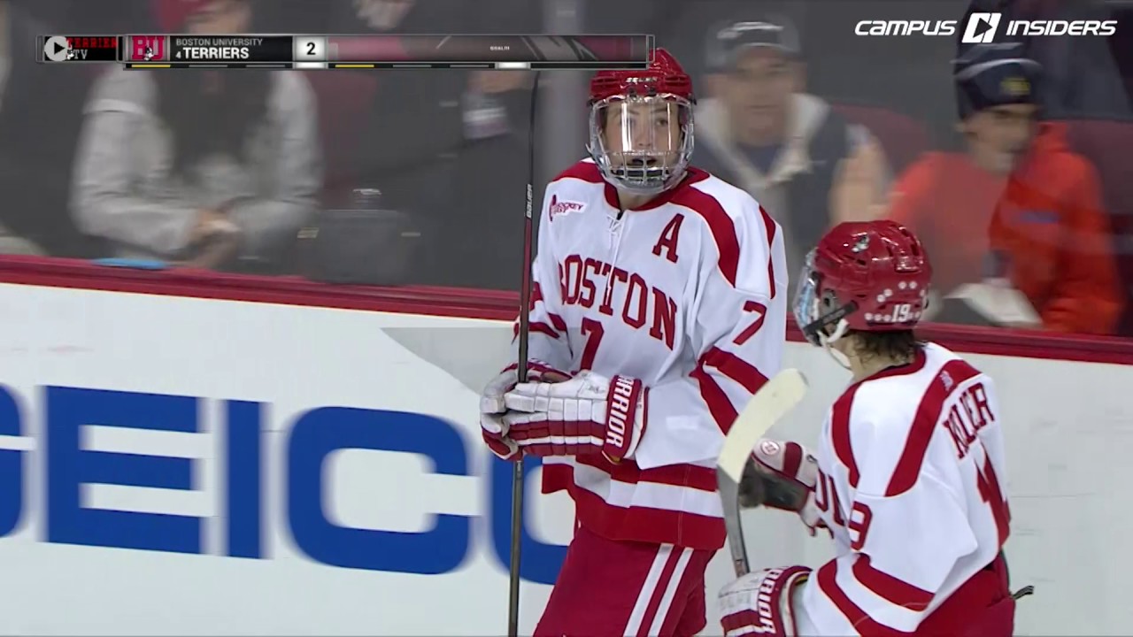 Highlights - Men's Ice Hockey vs. New Hampshire 2/17/17 - YouTube