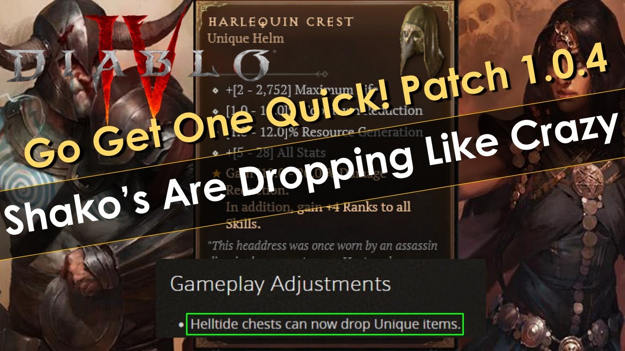 [HOTFIXED] Go Get a Shako Before they Nerf the Insane Drop Rates ...