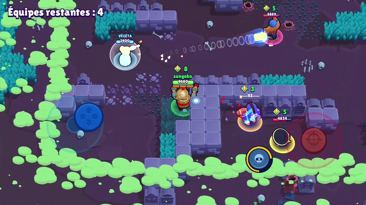 Top 1 sur brawl stars avec Vegeta!!!! - YouTube