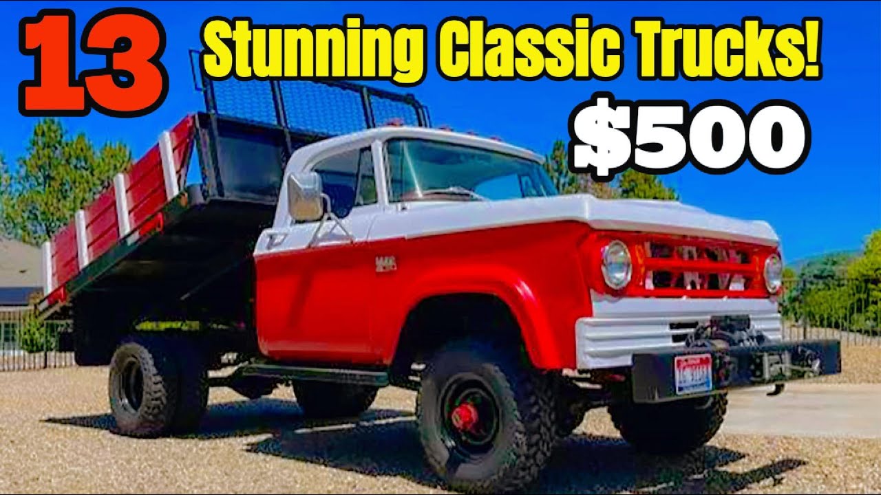 The Best-Looking Classic Pickups Ever Made – Top 13! - YouTube
